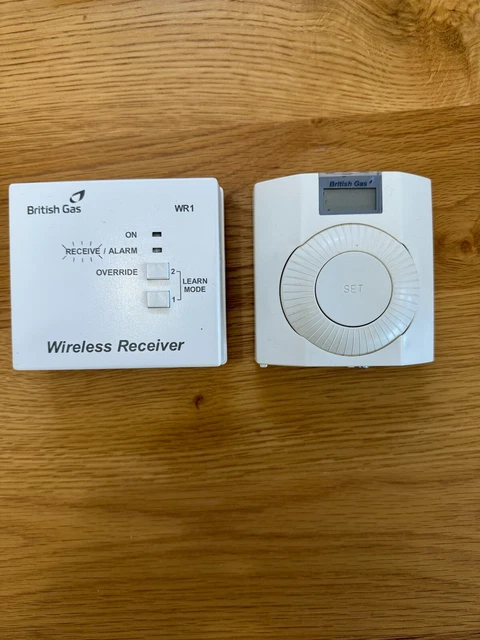 BRITISH GAS DRAYTON Digistat WR1 Wireless Receiver Plus Room Thermostat ...
