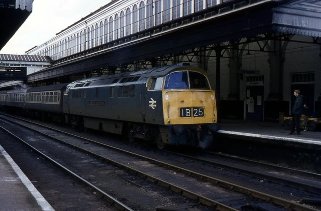 6X4 COLOUR RAILWAY photograph Class 52 D1000 at Exeter St Davids £1.00 ...