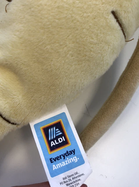 ALDI PASCAL PARSNIP Plush Soft Toy £2.99 - PicClick UK