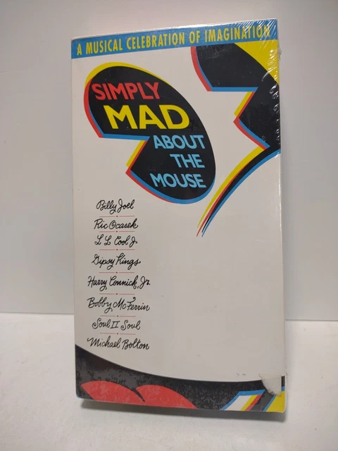 SIMPLY MAD ABOUT the Mouse (VHS, 1991) Factory Sealed Tape £9.58 ...