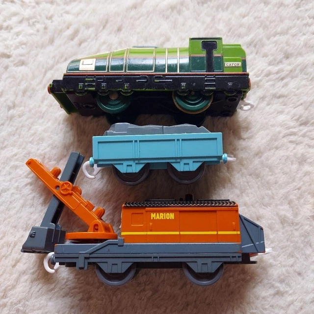 THOMAS & FRIENDS TOMY Plarail Trackmaster Gator & Marion Motorized ...