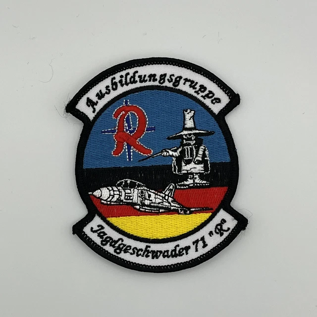 PATCH / AUFNÄHER Luftwaffe Jagdgeschwader R71 Richthofen Ausbildungsgruppe EUR 5,00 - PicClick DE