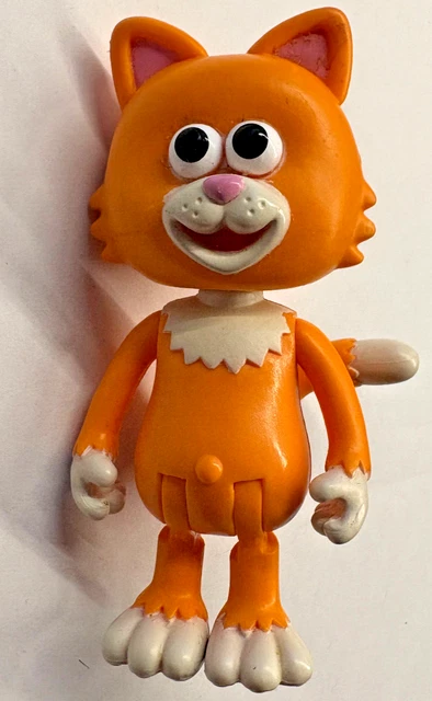 CBEEBIES TIMMY TIME Mittens Cat Poseable Toy Figure Aardman Vivid ...