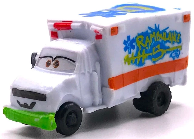 DR DAMAGE WALT Disney Pixar CARS 3 Movie PVC TOY Figure Playset 2 ...