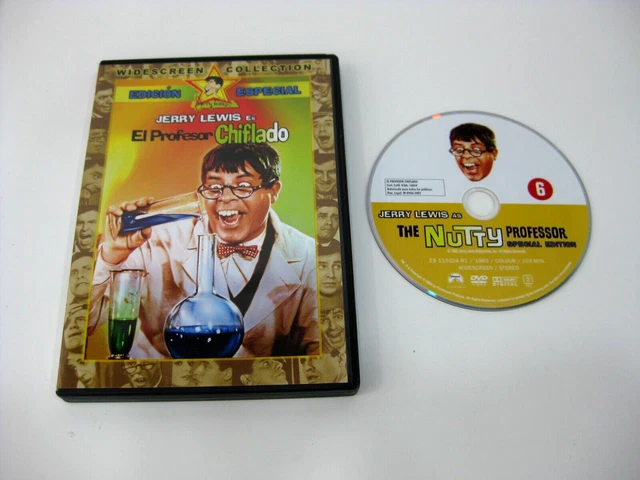 IL PROFESSORE MATTO DVD Jerry Lewis Stella Stevens Del Moore Kathleen ...