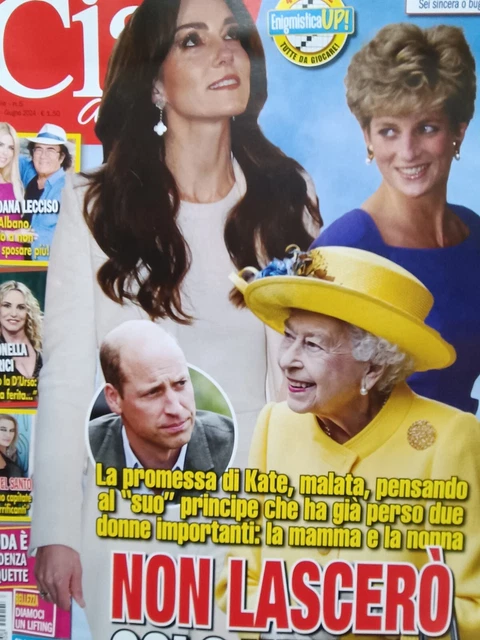 CIAO 2024 5.KATE Middleton,Rosanna Fratello,Lory Del Santo,Antonella Clerici EUR 14,99 - PicClick IT