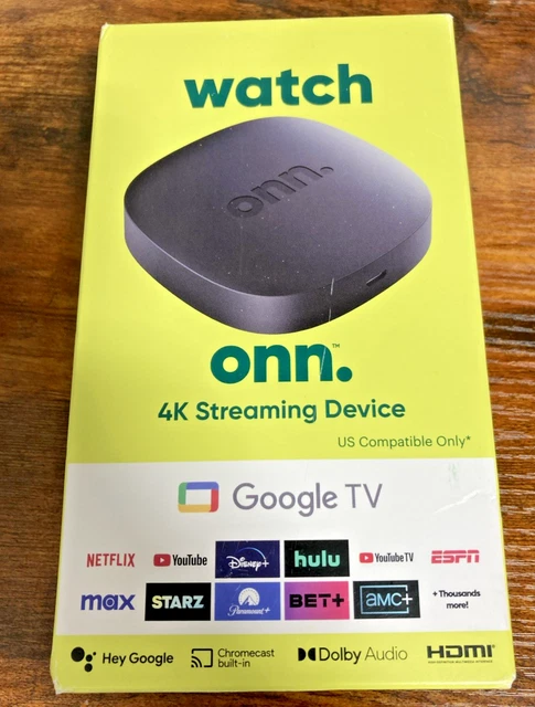 GOOGLE TV 4K Pro Streaming Device Watch-Onn MR $43.21 - PicClick AU