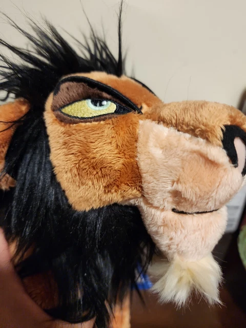DISNEY THE LION King Scar Plush Stuffed Toy + Pumbaa Hula apple in ...