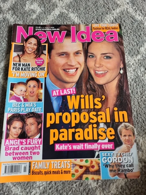 NEW IDEA MAGAZINE June 2008-Princess Mary-Kylie Minogue-Olivia Newton ...