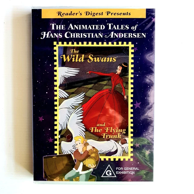 ANIMATED TALES HANS Christian Andersen Wild Swans Flying Trunk DVD Kids ...