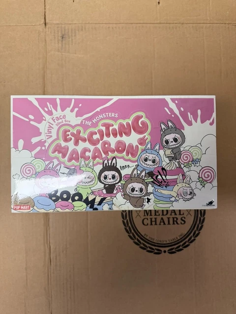 POP MART LABUBU The Monsters Exciting MACARON@Blind Box Set of 6@- £110 ...