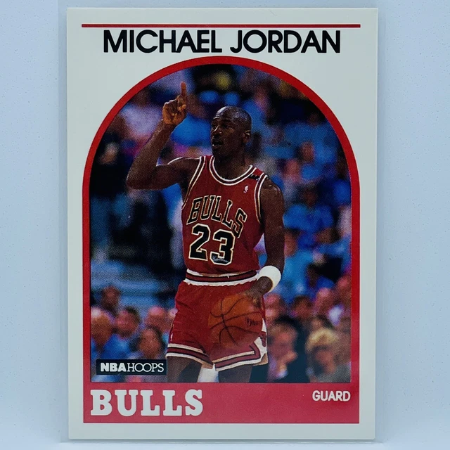 MICHAEL JORDAN | Hall of Famer | 1989 Hoops #200 | Chicago Bulls ...