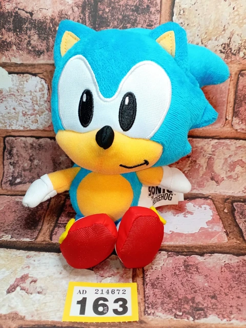JAKKS PACIFIC SONIC The Hedgehog Plush Soft Toy Classic Sonic SEGA ...
