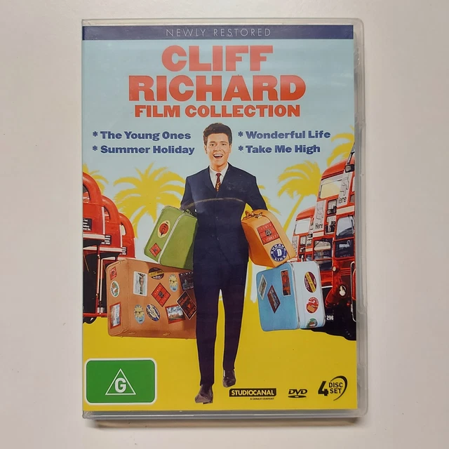 CLIFF RICHARD FILM Collection (DVD 1961-1974) 4 Movie Set : Region 4 ...