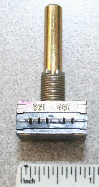 NEW / NOS Grigsby Vintage Rotary Switch Encoder SGI 467 SGI467 (16 ...