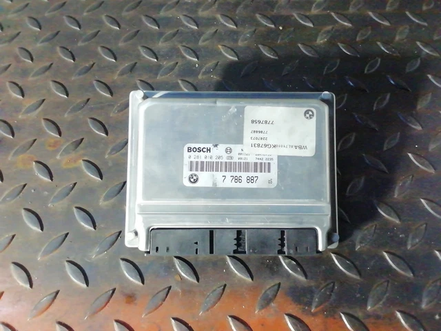 7786887 CALCULATEUR MOTEUR Ecu / 0281010205 / 93614 Pour Bmw Serie 3 Berlina E4 EUR 126,59 ...