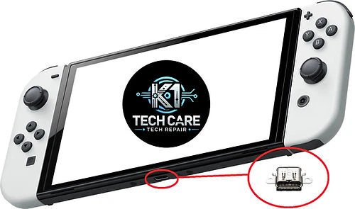ORIGINAL NINTENDO SWITCH Oled Console USB Type C Charging Port / Socket ...