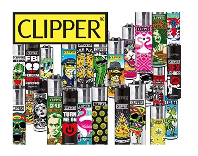 CLIPPER CLASSIC ORIGINAL Clipper® Feuerzeuge Serie Alle Mix Motiv EUR 5 ...