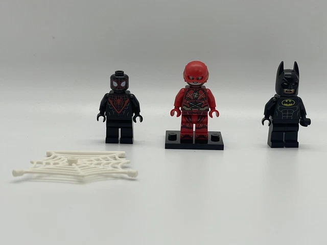 LEGO FLASH SH438 Spiderman Sh540 With Web And A Batman Lot of 3 ...