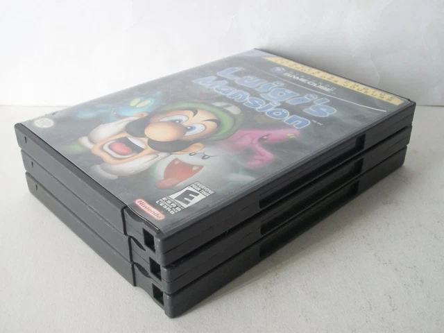 NINTENDO GAMECUBE KIDS Horror Games Lot Luigi's Mansion Scooby-Doo ...
