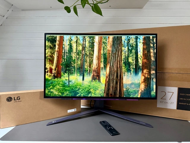 LG ULTRAGEAR 27 Zoll 240Hz OLED Gaming Monitor (27GS95QX-B) – Neuwertig ...