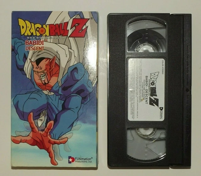 DRAGON BALL Z BABIDI DESCENT anime VHS bande vidéo funimation DBZ ...