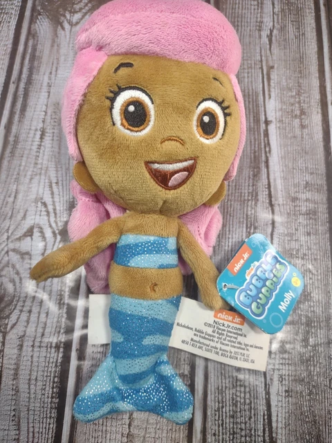 NICKELODEON NICK JR Bubble Guppies Molly Mermaid Plush Stuffed Animal ...