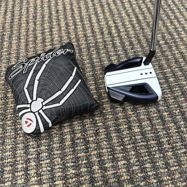 TAYLORMADE PUTTER SPIDER EX NAVY/BIANCO | Mano Destra 34" con HC ...