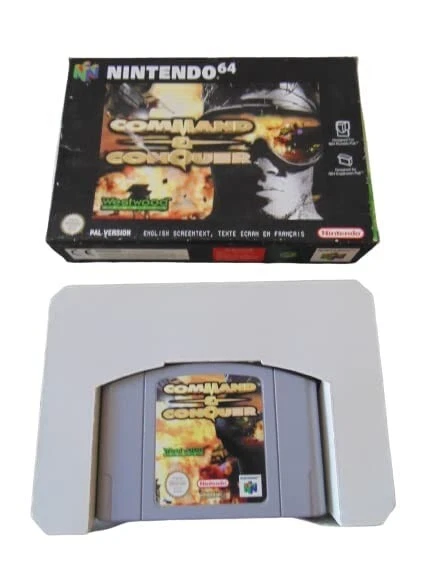 COMMAND & CONQUER n64 en boite sans notice EUR 70,00 - PicClick FR