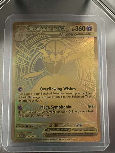 POKEMON-MEGA EVOLUTION MEGA HYPER RARE #187 MEGA GARDEVOIR EX Potential ...