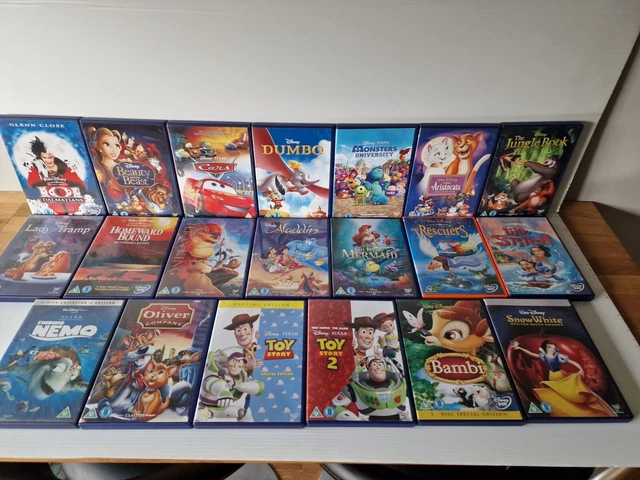 20X DISNEY DVD Bundle Kids Family Movies Toy Story, The Lion King ...