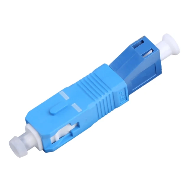 SINGLE MODE SC Male to LC Female Fiber Adapter Connector for Optical ...