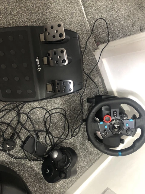 LOGITECH G29 DRIVING Force Racing Wheel Pedals & Shifter - Black PS4 ...