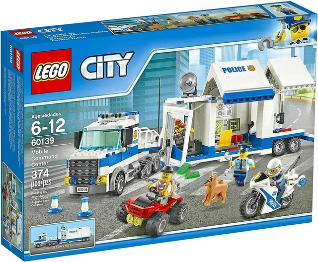 LEGO 60139 CITY Police mobile di Command Center - Camion Polizia NUOVO ...