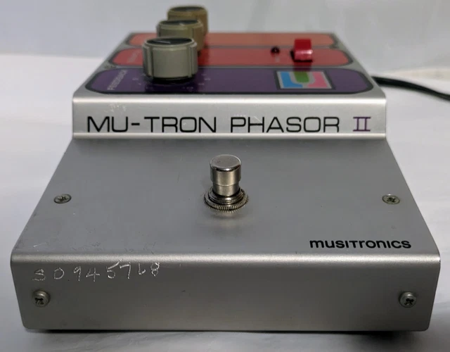 MU-TRON PHASOR II Guitar Effect Pedal Musitronics Mutron Stompbox ...