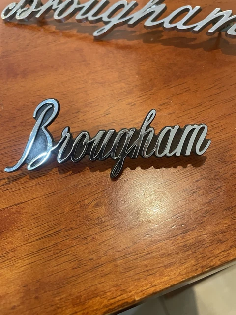 GENUINE HOLDEN BROUGHAM HK HT HG Badge $149.95 - PicClick AU