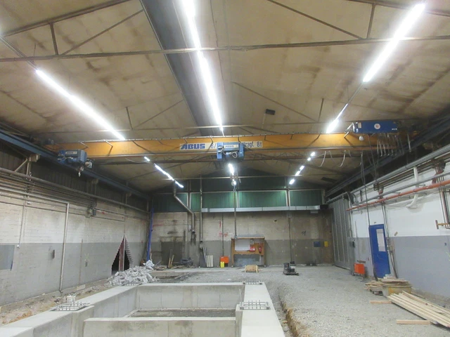 ABUS PORTALKRAN BRÜCKENKRAN Kran Kranhimmel Hallenkran Kranbahn 8000KG ...