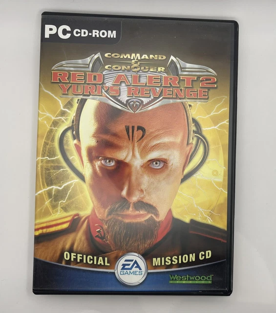 COMMAND & CONQUER Red Alert 2 YURI'S REVENGE Expansion Pack Pc nm C&C ...
