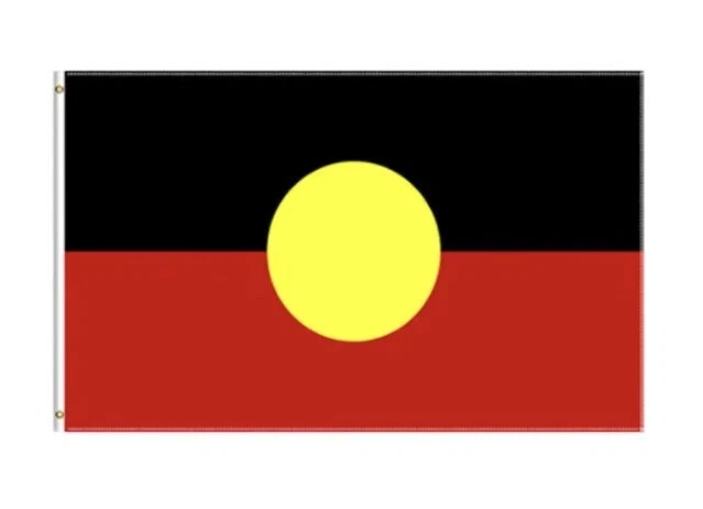 LARGE ABORIGINAL FLAG Australia Flag 90x150cm Indigenous Flag Cape $23. ...