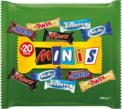 MINIATURES MIX - Assortiment de minis barres chocolat MARS, TWIX ...