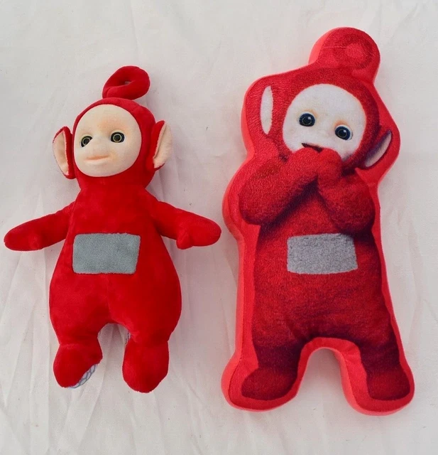 TELETUBBIES PO SOFT Toy X 2 Red Plush 17" & 14" Talking (working) £14. ...