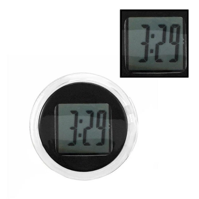 WATERPROOF MOTORCYCLE DIGITAL Clock Watch Stick Motorbike Time Display ...