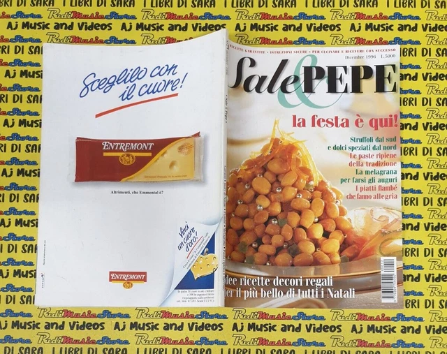 RIVISTA MAGAZINE SALE e PEPE n.12 dicembre 1996 IDEE RICETTE DECORI ...