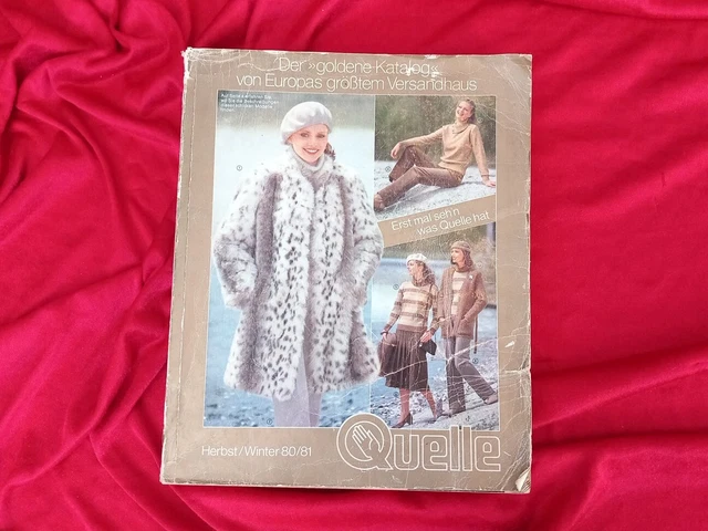 QUELLE KATALOG HERBST Winter 1980 1981 Versandhauskatalog #98a EUR 99 ...