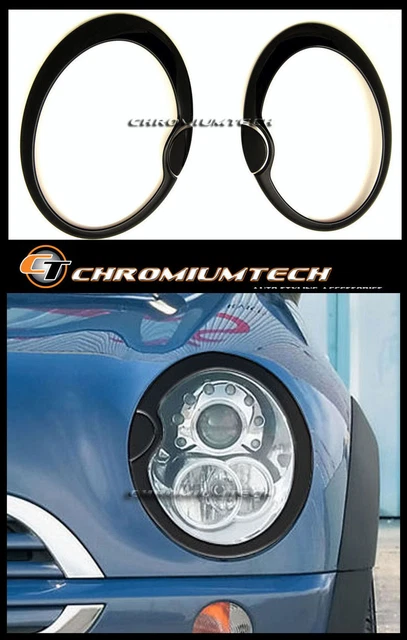2001-06 GEN1 MINI Cooper S R53 Hatch, Convertible BLACK Xenon Headlight ...