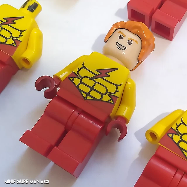 CUSTOM LEGO MINIFIGURE || Wally West Kid Flash Inspired By Young ...