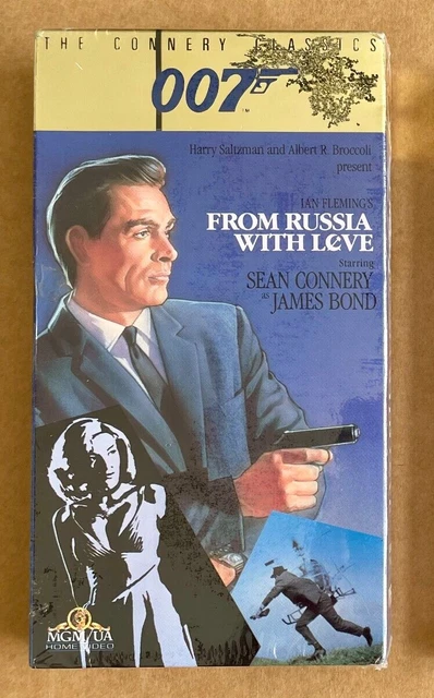 JAMES BOND 007 From Russia With Love VHS Sean Connery MGM Sealed New $4 ...