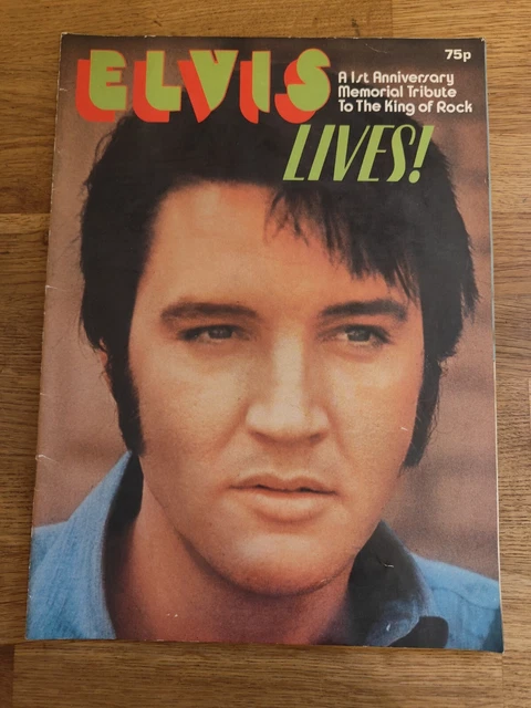 MAGAZINE - ELVIS Presley Elvis Lives! A First Memorial Issue *EP #3* £4 ...