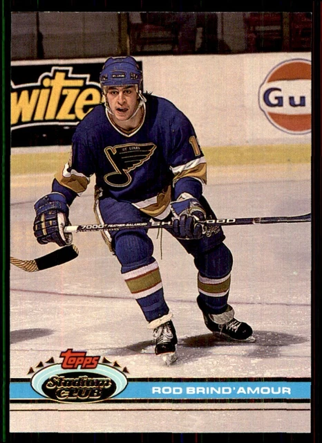 1991-92 STADIUM CLUB Rod Brind'Amour St. Louis Blues #184 EUR 0,85 ...