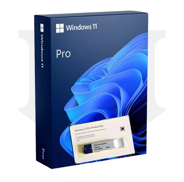 MICROSOFT WINDOWS 11 Pro 64-bit | Genuine Sealed USB Box with ...